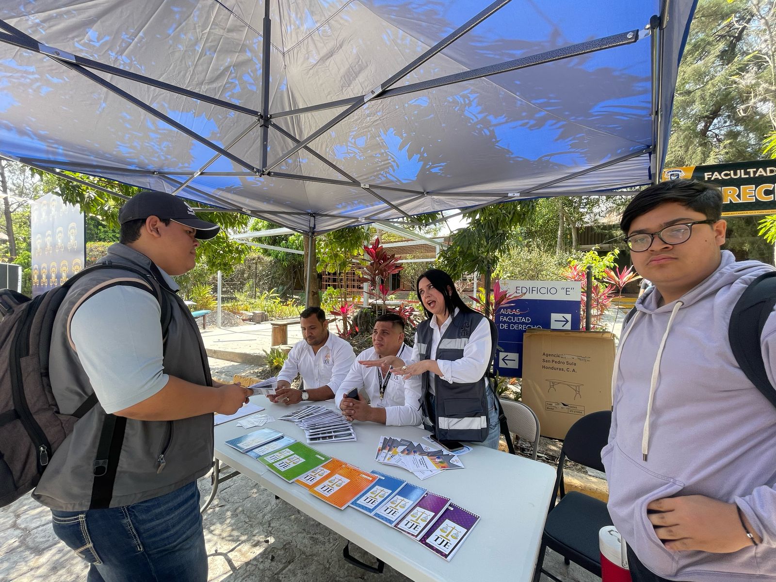 El TJE participó en Feria Jurídica organizada por la Facultad de ...